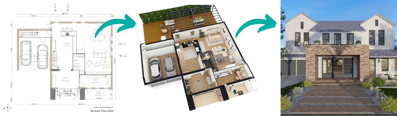 The TOP 6 Criteria for Choosing the Best 3D Floor Plan Software | Cedreo