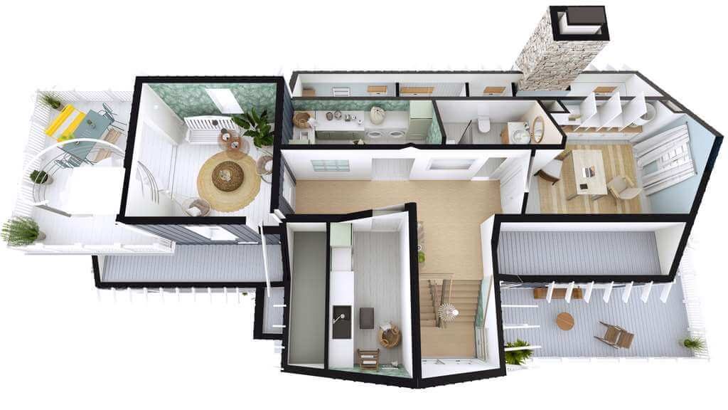 3D Floor Plans Gallery | Page 2 of 5 | Cedreo