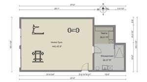 Home Gym Floor Plans (Including Types and Examples) | Cedreo