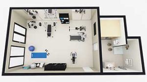 Home Gym Floor Plans (Including Types and Examples) | Cedreo