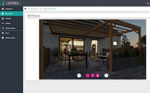 Outdoor Patio Floor Plans- 2D and 3D Patio Plans | Cedreo
