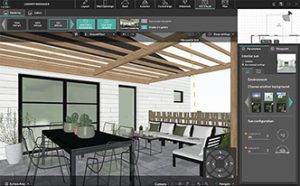 Outdoor Patio Floor Plans- 2D and 3D Patio Plans | Cedreo