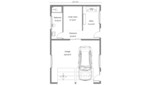 Detached Garage Floor Plans | Cedreo
