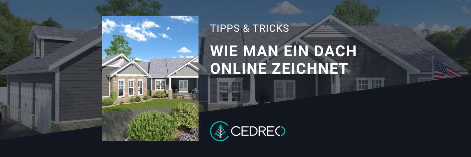 Dach zeichnen: 9 einfache Schritte | Cedreo