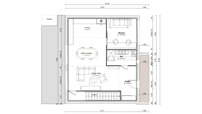 Plan 2D - Créez vos plans avec un outil rapide & intuitif | Cedreo