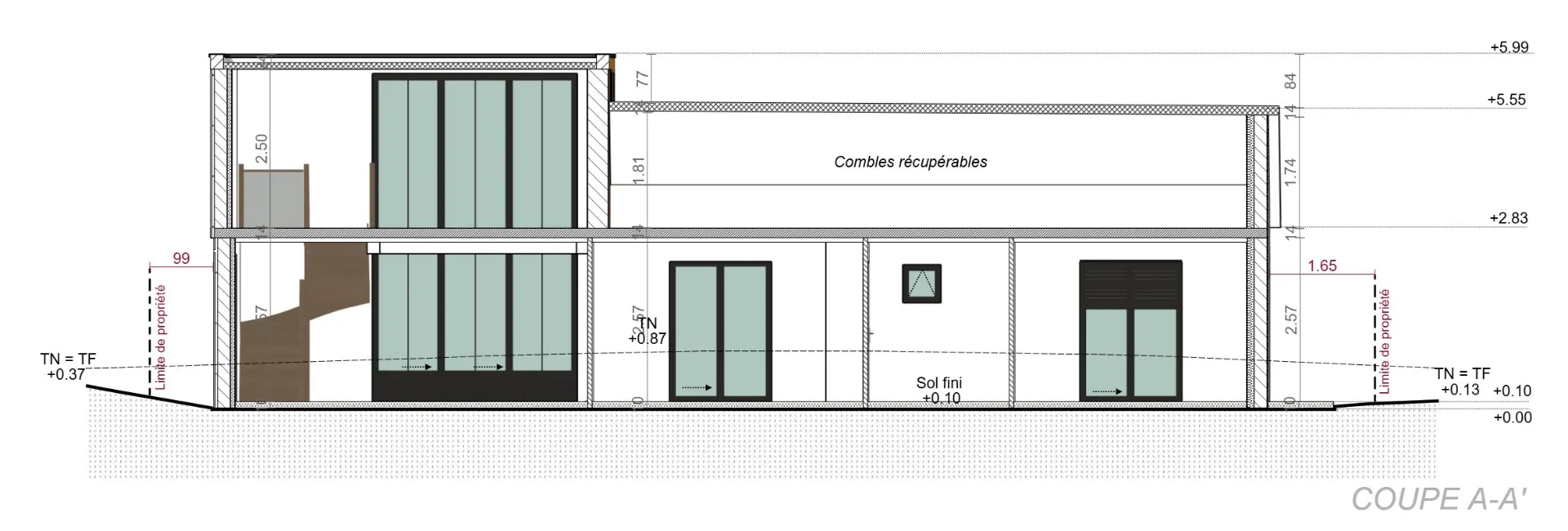 Logiciel plans de coupe et de façade | Cedreo
